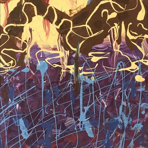 Wall Decor | An Anxious Mind Abstract Art Original Painting | Poshmark